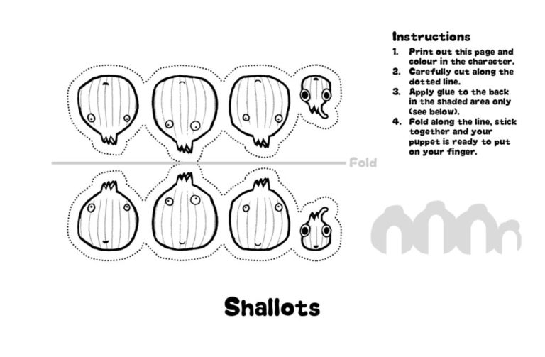 The Shallots Finger Puppet - Sarah and Duck Official Website The Shallots Finger Puppet - Sarah and Duck Official Website